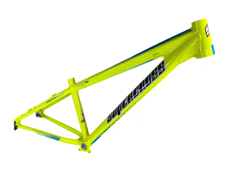 Supercross Shine - 4x Hardtail Aluminum MTB Race Frame - Supercross BMX